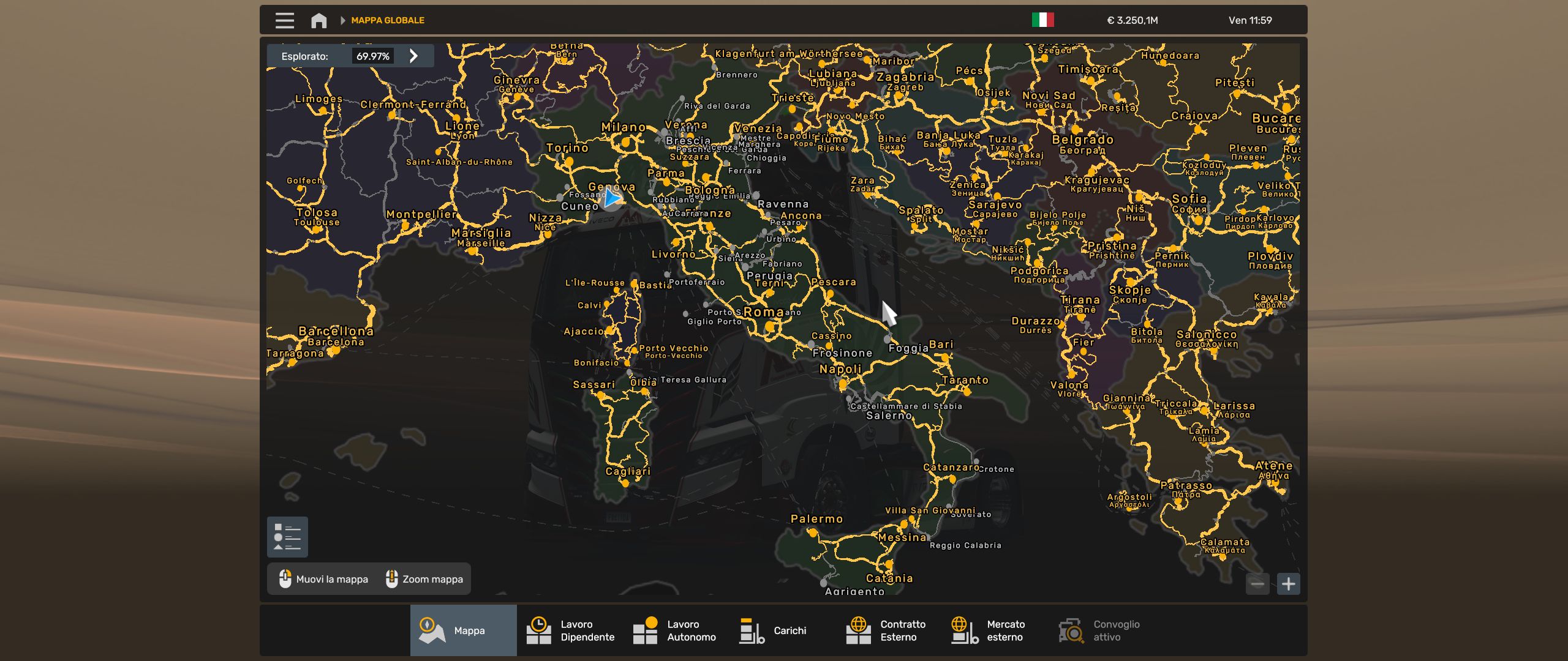 [ETS2] IMP Italy Map Project v14 [1.55] (03.07.2025)