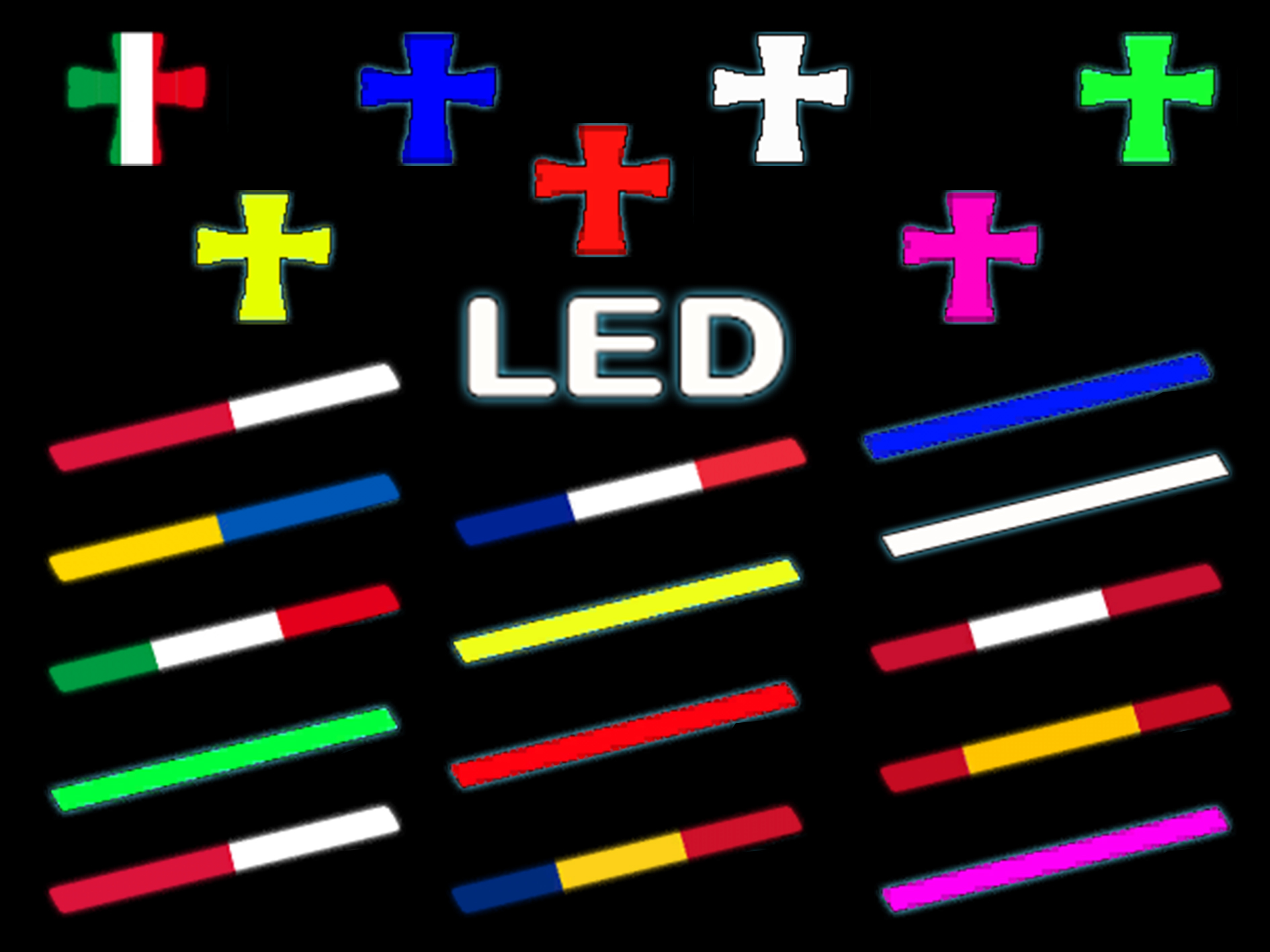 Pack Croci + Barre Led 1.56