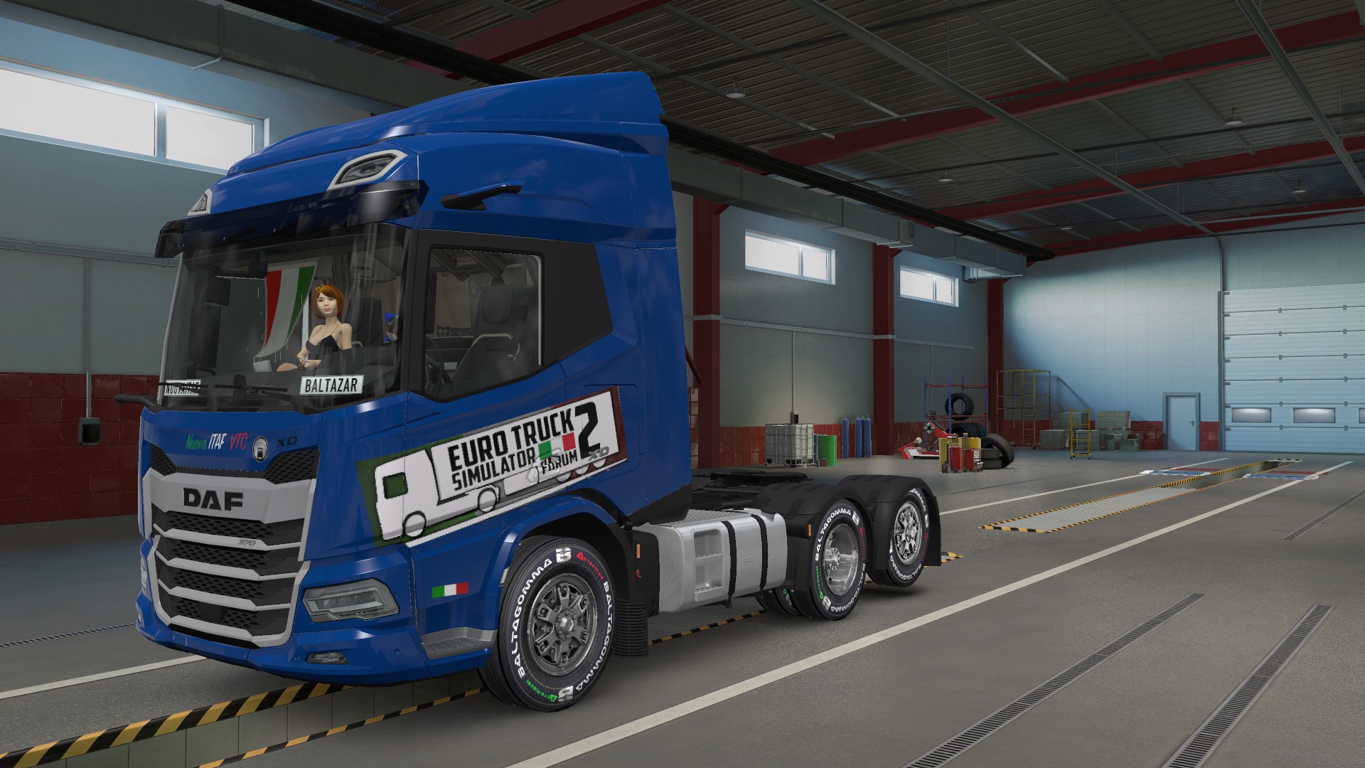 Daf XD Template per ETS 2