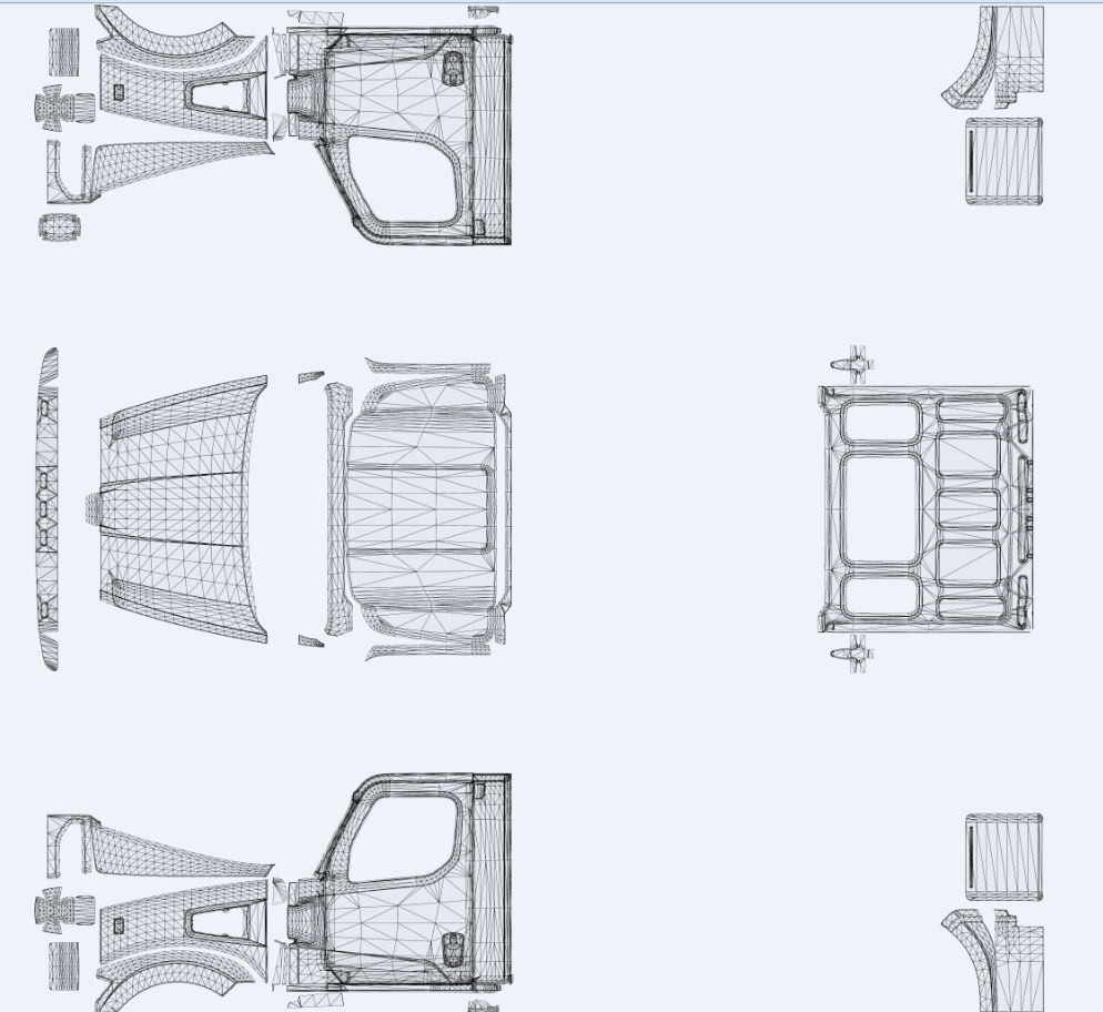 Template per Western Star Day Cab SCS Version