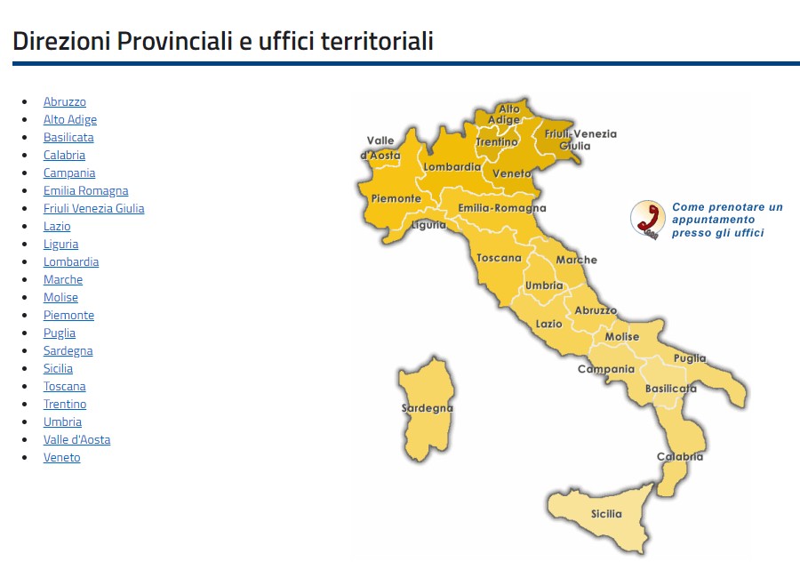Domande di voltura - modalità di presentazione