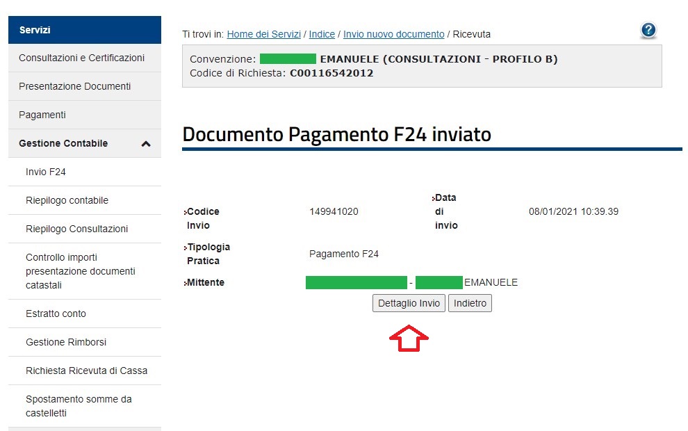 Rinnovo utenza annuale di accesso a Sister