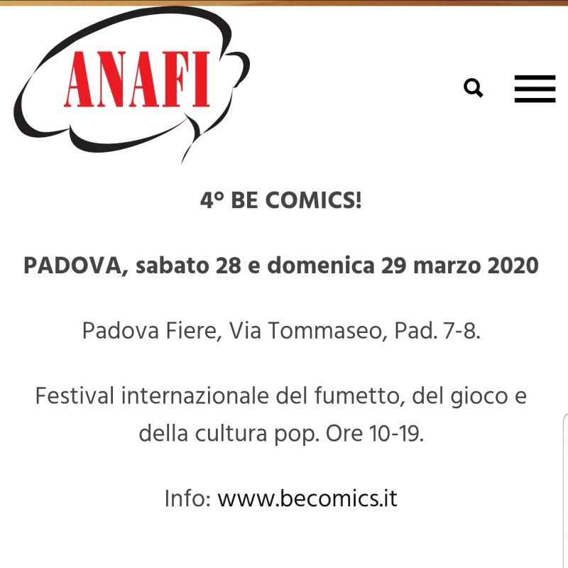 Fiere del Fumetto in Veneto