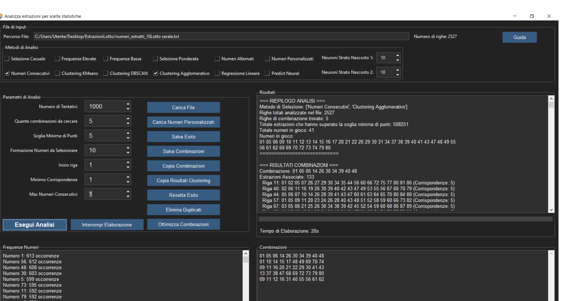 Programma Statistica