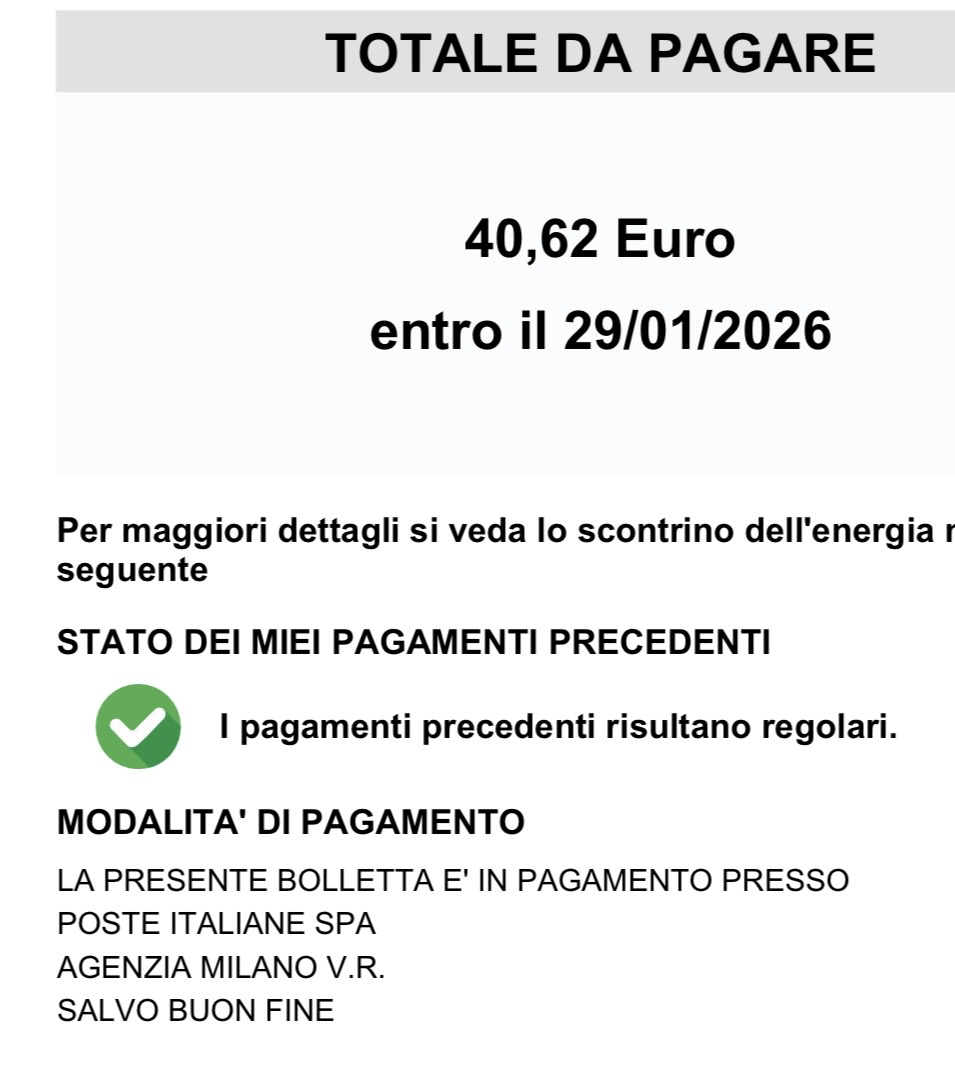 Bolletta gas metano di questo mese - page 26