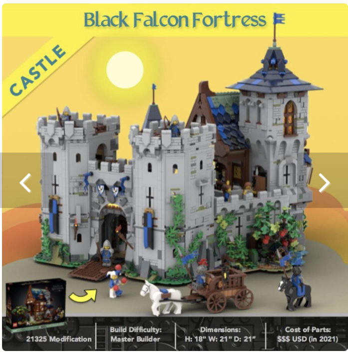 -" Oh, che bel castello ...marcondiro diro dello!!!!! " - Creator 3 in 1 - 31120 - page 34