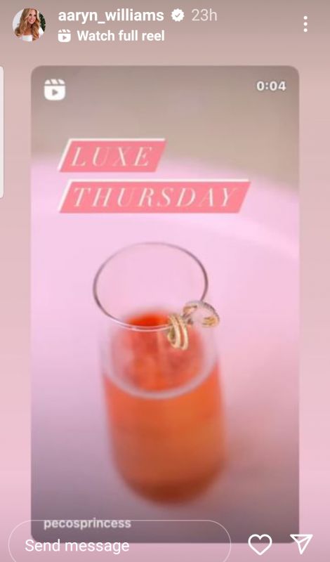 Aaryn Williams: Poses with alcohol to act coy, no friends left to ...