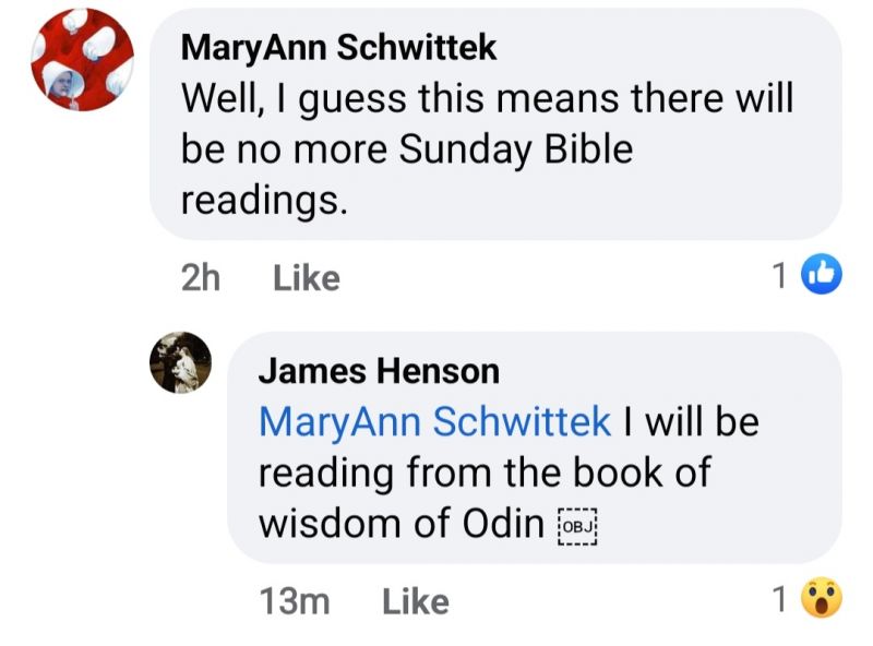 James D. Henson is his wife’s puppet, When he’s not repeating her lies he’s emptying her piss ...