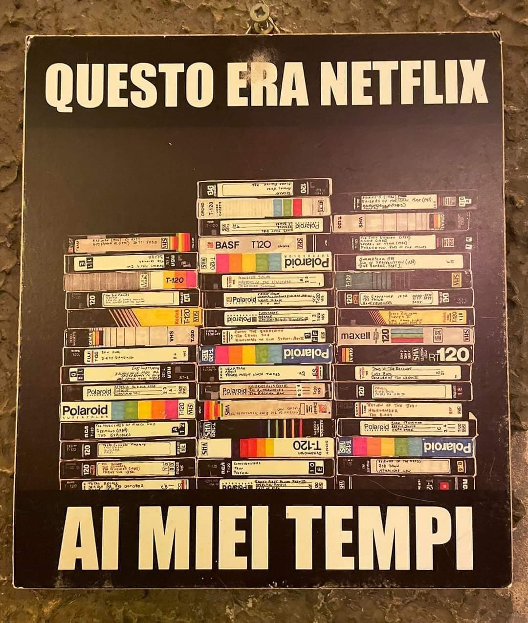 VHS: il nostro Netflix del passato