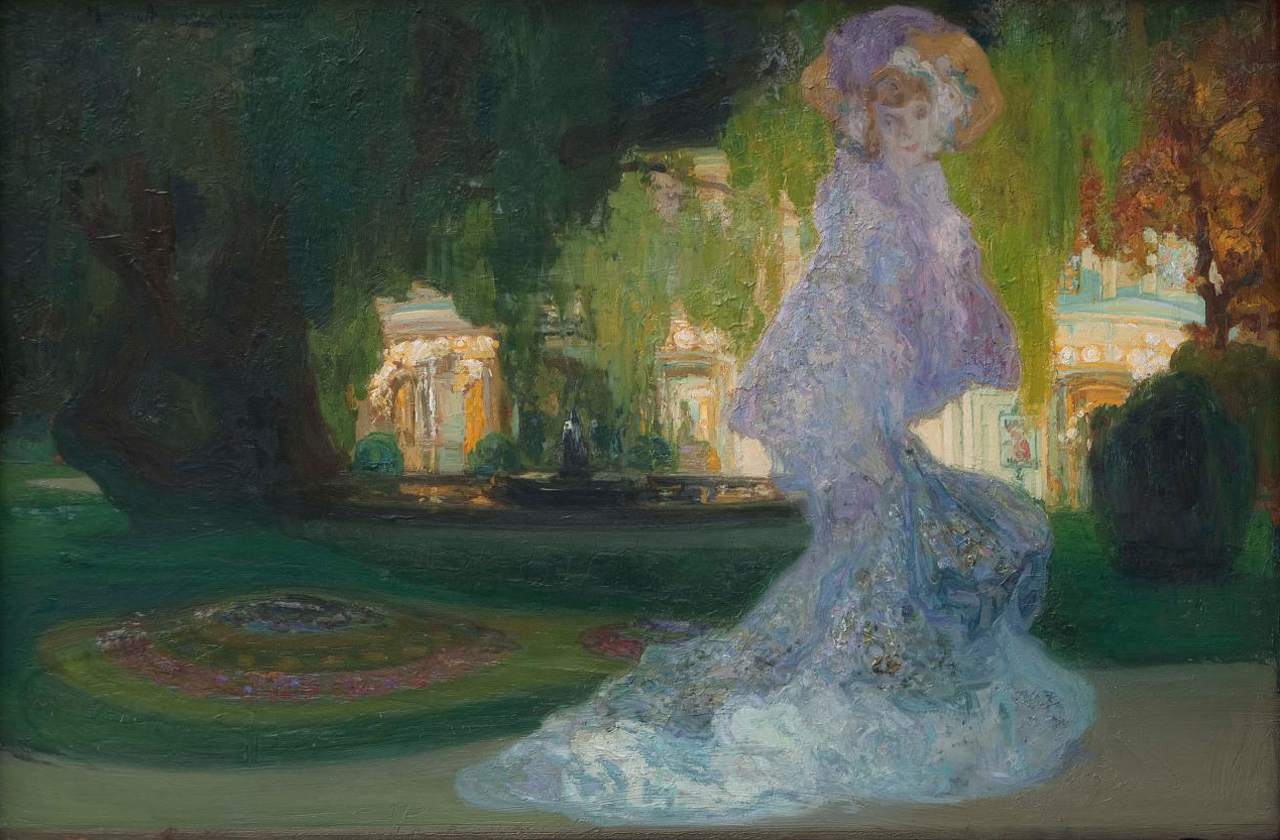 LE PAON BLANC - H. Anglada Camarasa
