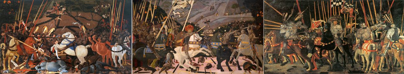 BATTAGLIA DI SAN ROMANO - Paolo Uccello