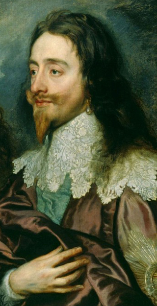 Anthony van Dyck - Triplice ritratto di Carlo I