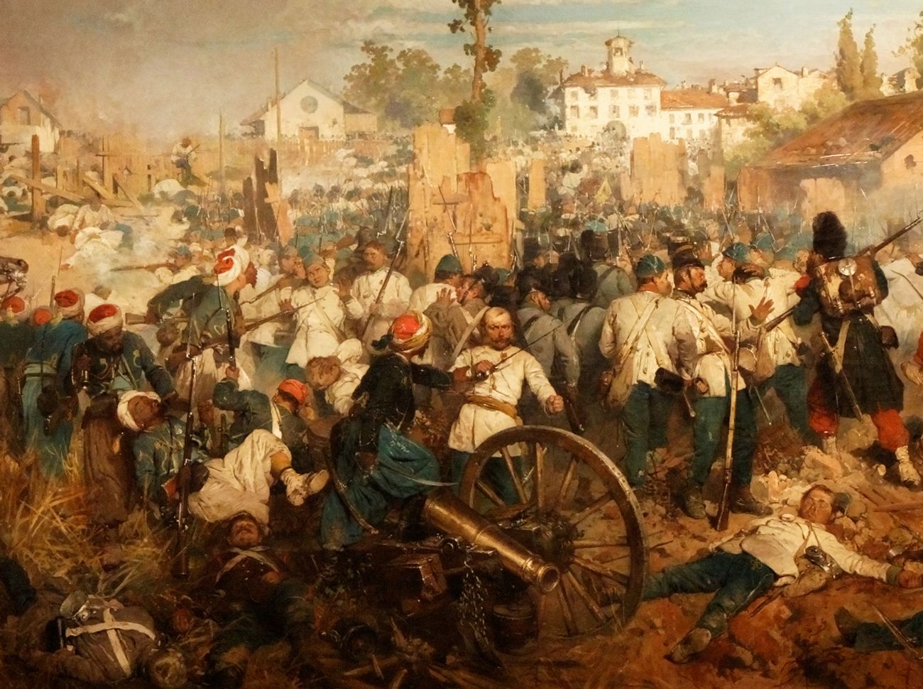 Giovanni Fattori - Il campo italiano dopo la Battaglia di Magenta