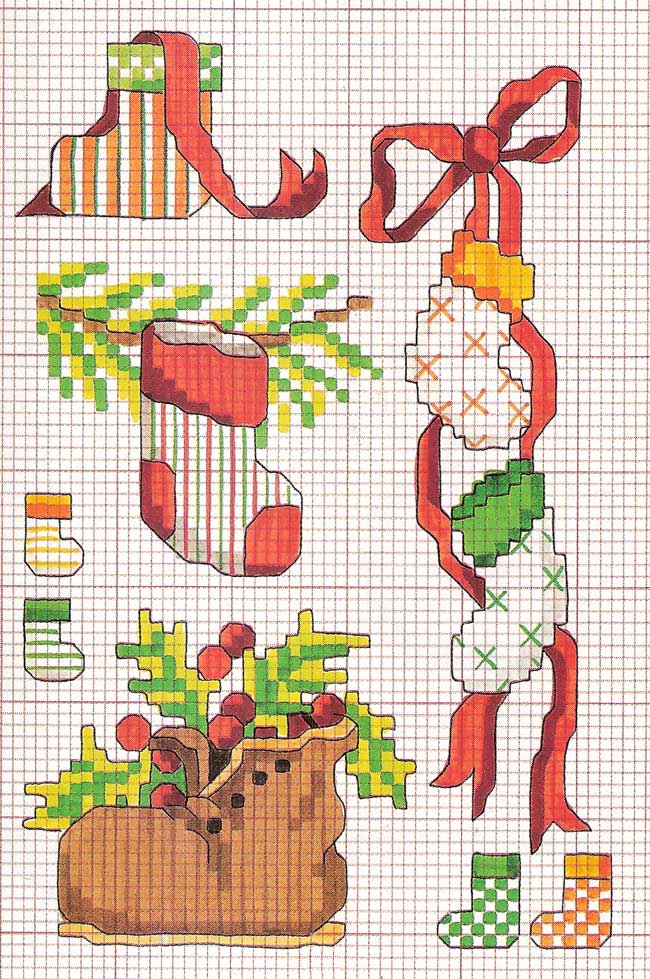 Tutto Natale a punto croce