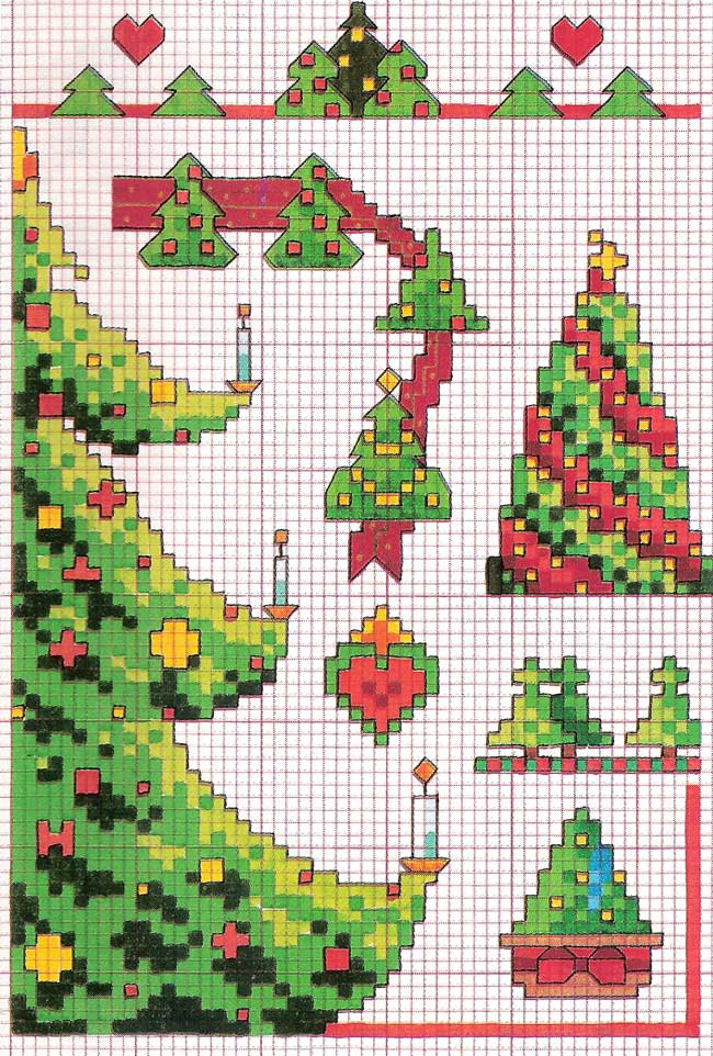 Tutto Natale a punto croce