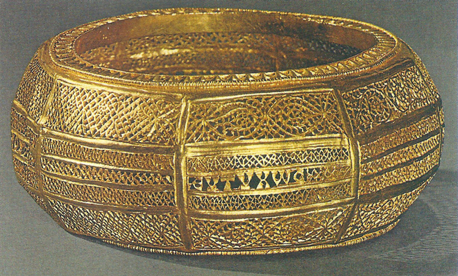 L'oro e la sua lavorazione nell'arte