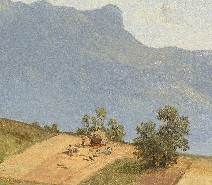 PAESAGGIO SVIZZERO (Swiss Landscape) - Alexandre Calame