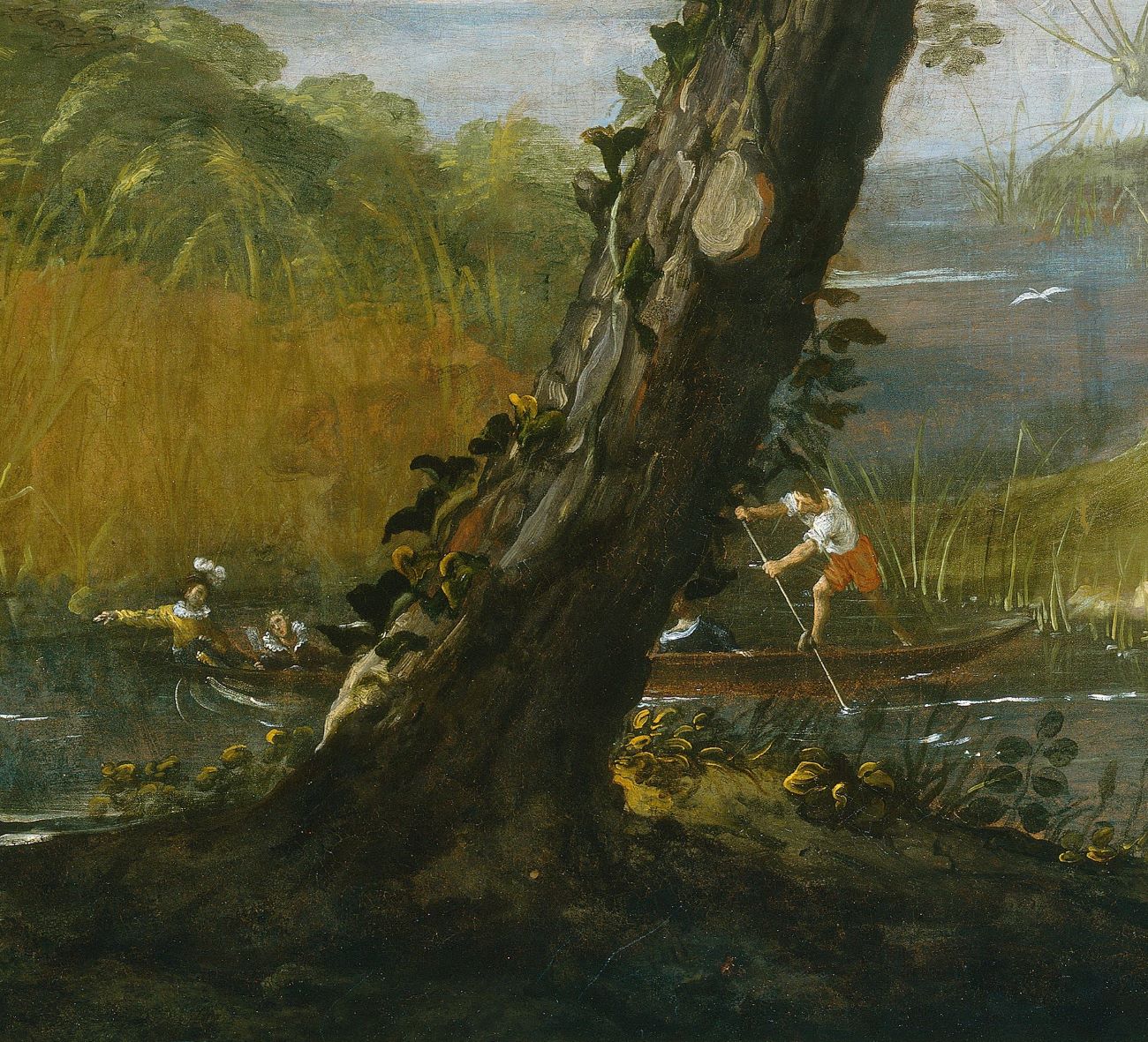 PAESAGGIO FLUVIALE (River Landscape) - Annibale Carracci