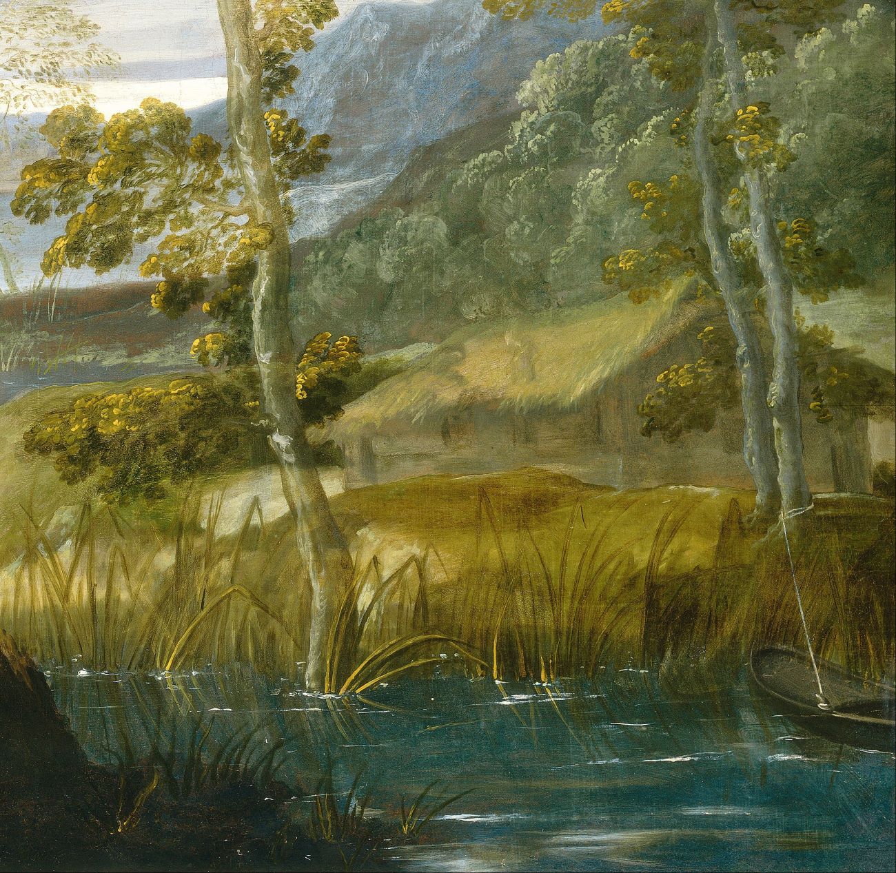 PAESAGGIO FLUVIALE (River Landscape) - Annibale Carracci