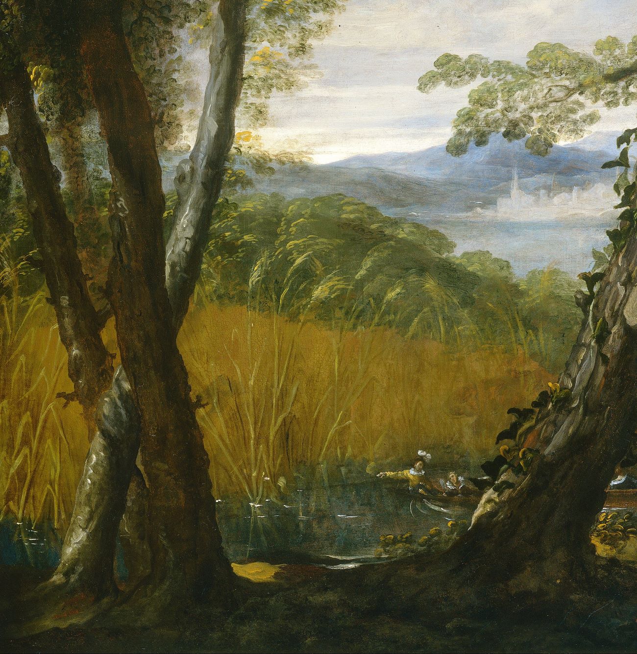 PAESAGGIO FLUVIALE (River Landscape) - Annibale Carracci