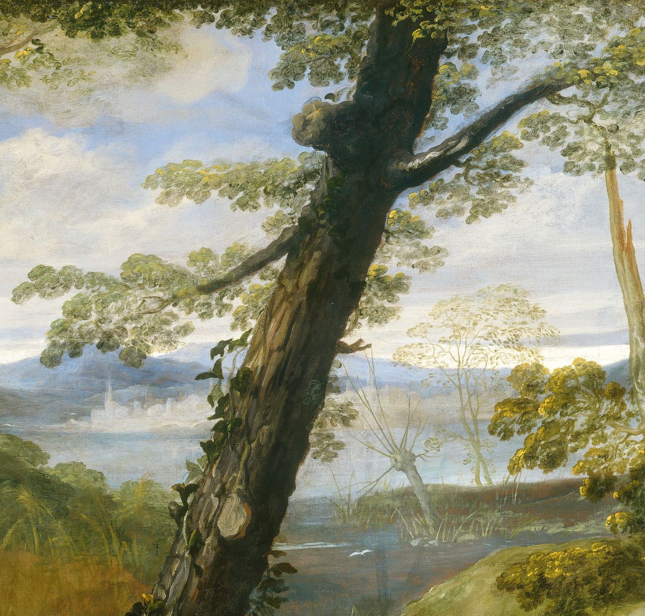 PAESAGGIO FLUVIALE (River Landscape) - Annibale Carracci