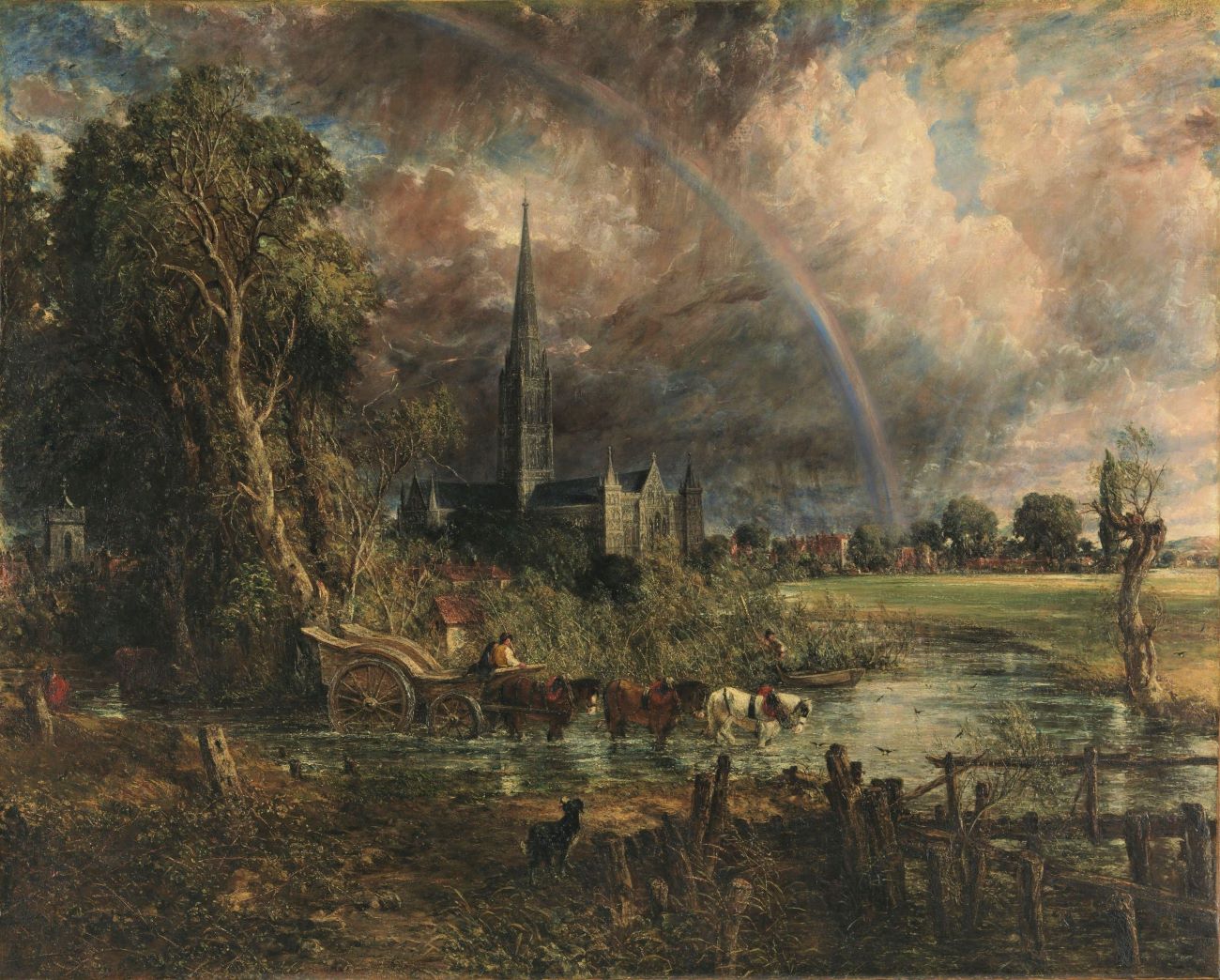 IL CARRO DA FIENO (The Hay Wain) - John Constable