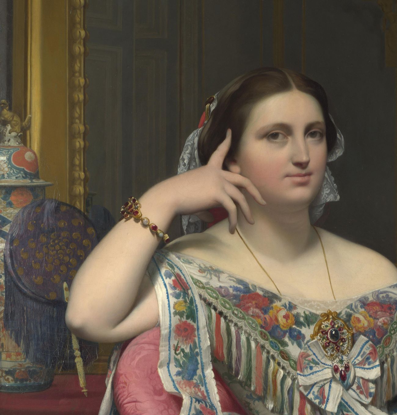 MADAME MOITESSIER - Jean Auguste Dominique Ingres