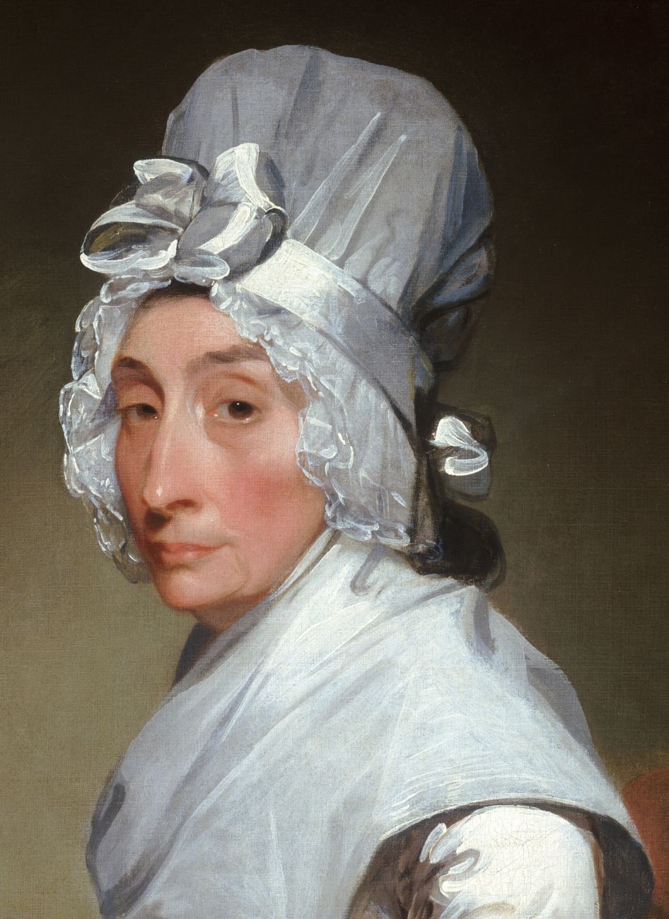 CATHERINE BRASS YATES (Mrs. Richard Yates) - Gilbert Stuart