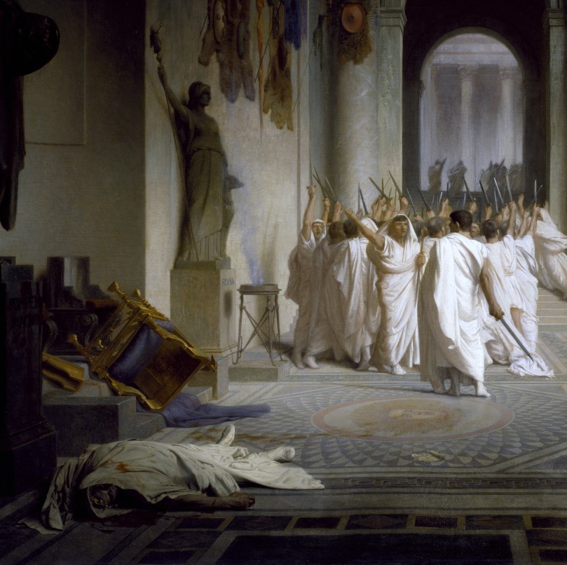 LE IDI DI MARZO - LA MORTE DI GIULIO CESARE