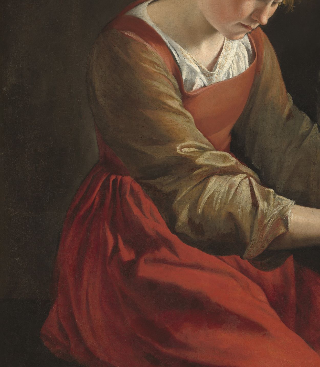 SANTA CECILIA E UN ANGELO - Orazio Gentileschi