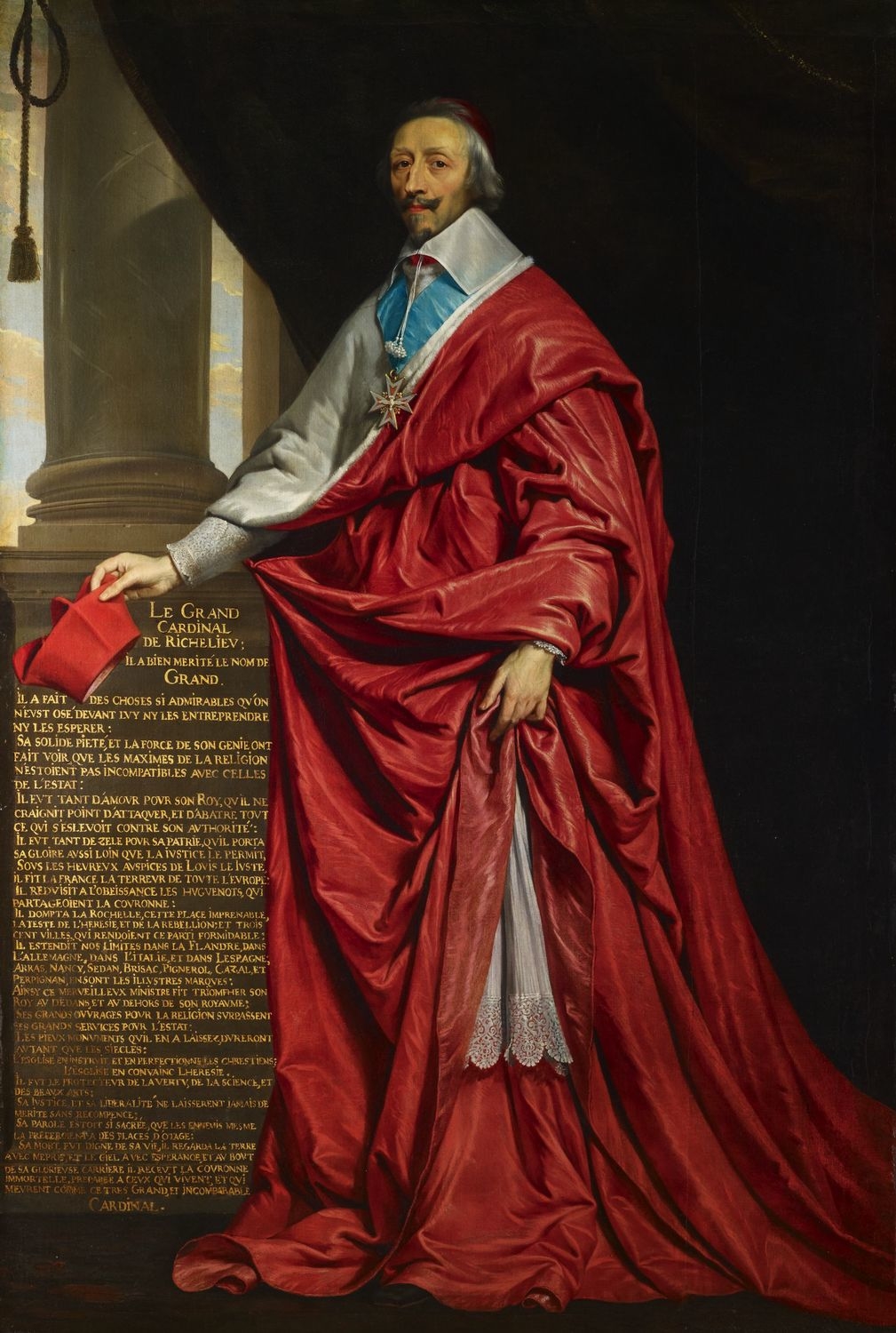 TRIPLICE RITRATTO DEL CARDINALE RICHELIEU - Philippe de Champaigne
