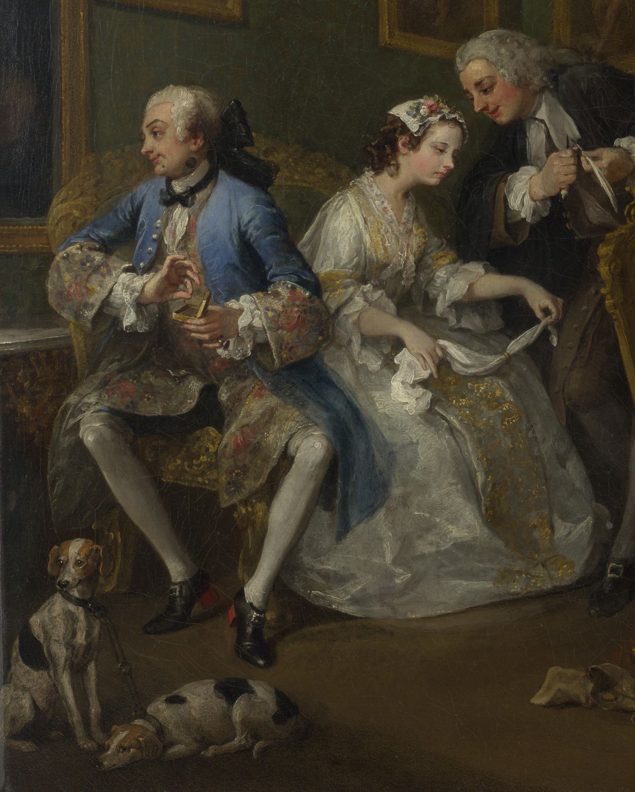 MARRIAGE A-LA-MODE - William Hogarth