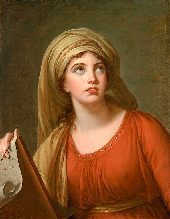 LIFE STUDY OF LADY HAMILTON AS THE CUMAEN SYBIL
