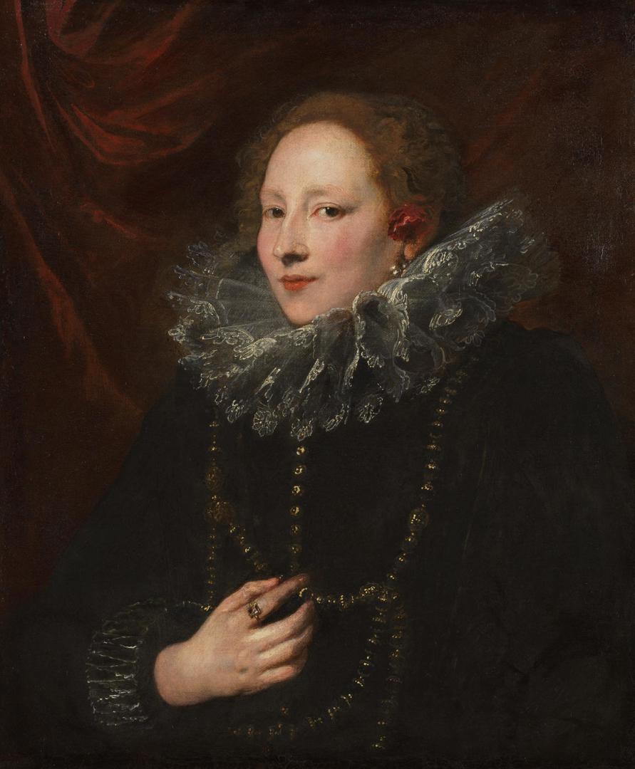 Anthony van Dyck - Ritratto di signora