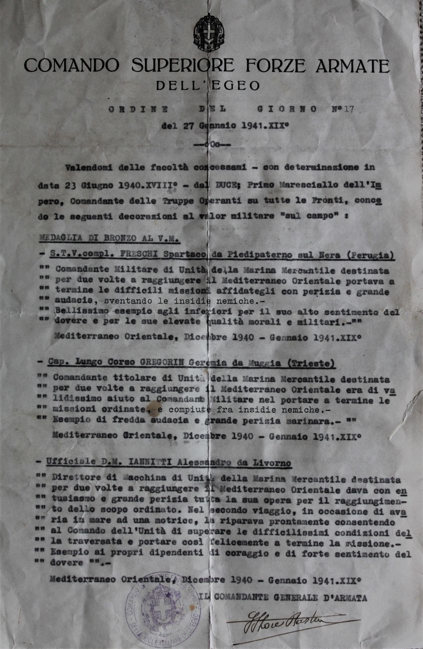 Ordini del Giorno
