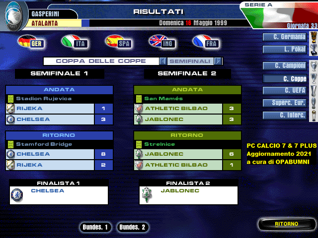 SCREENS AGGIORNAMENTO 2021