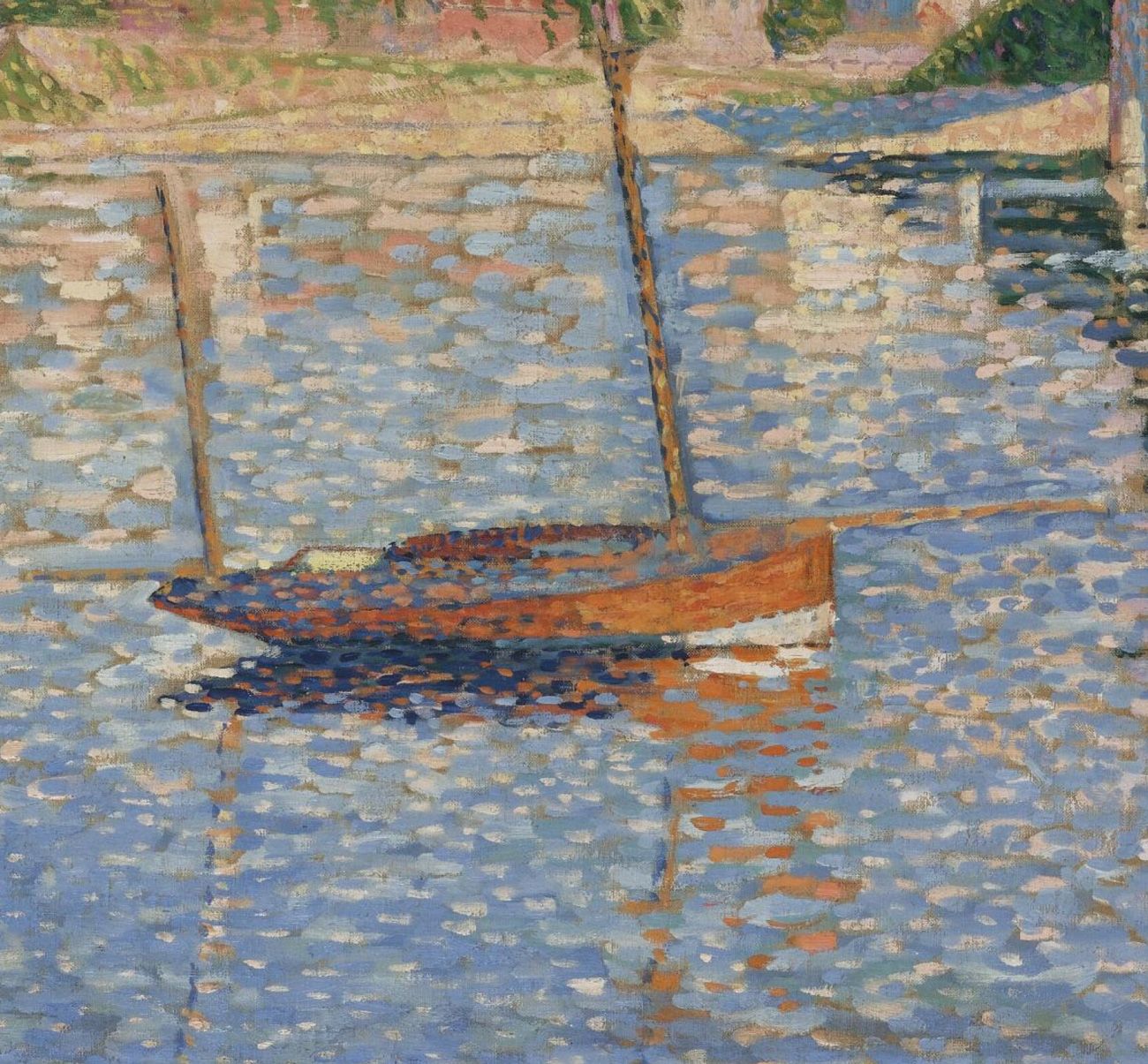 CLIPPER A ASNIERES OPUS 155 - Paul Signac