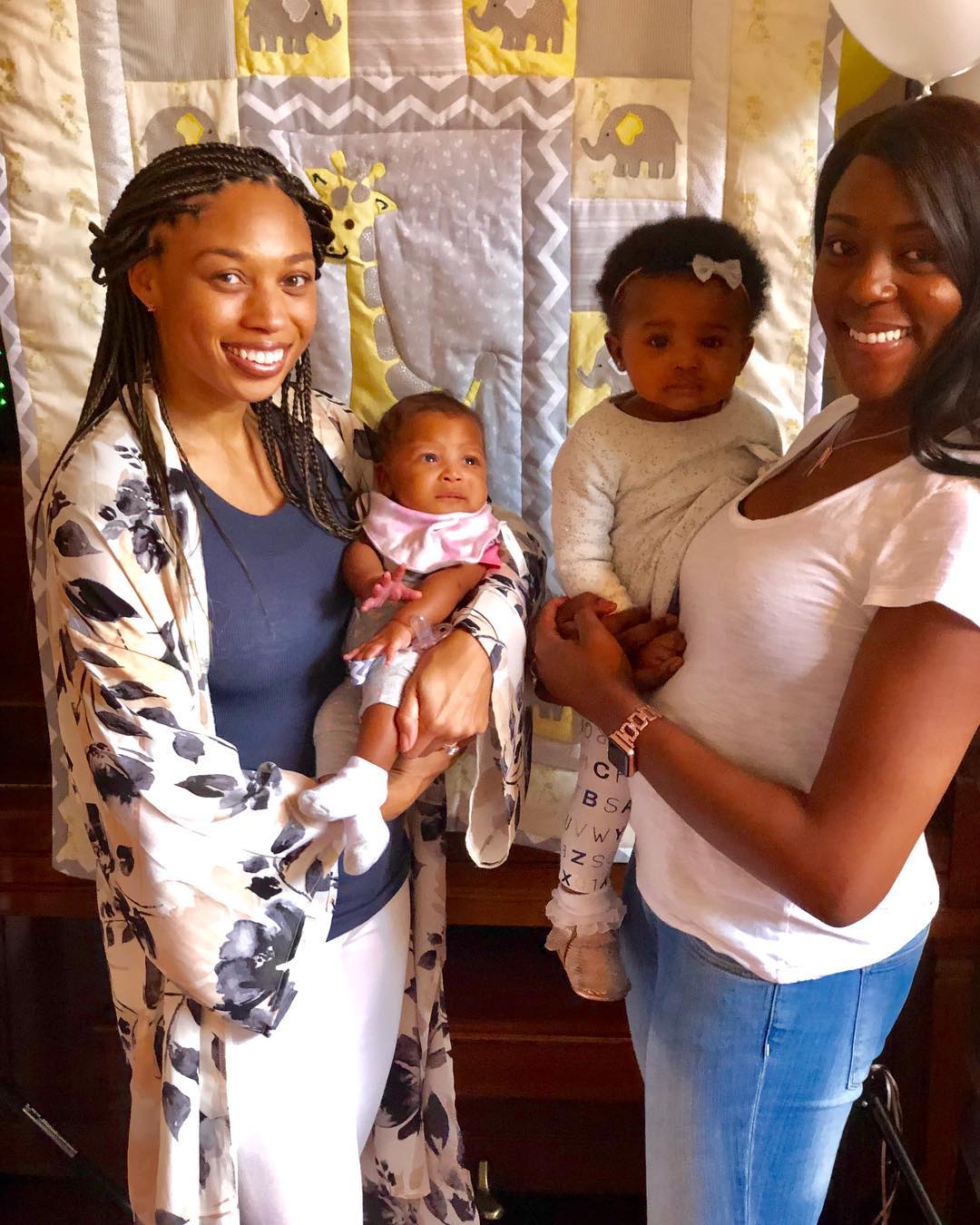 Kenneth Ferguson And Allyson Felix