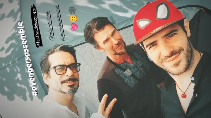 Tony Stark, Doctor Strange & Spiderman @ Festival dei Supereroi