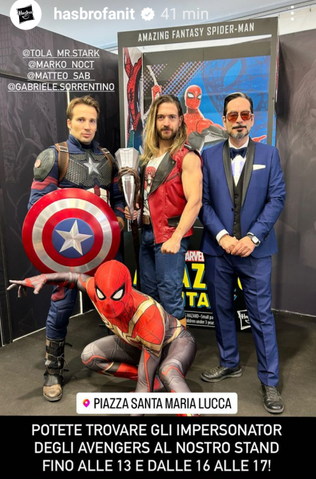 Tony Stark & Friends @ Lucca Comics & Games 2022