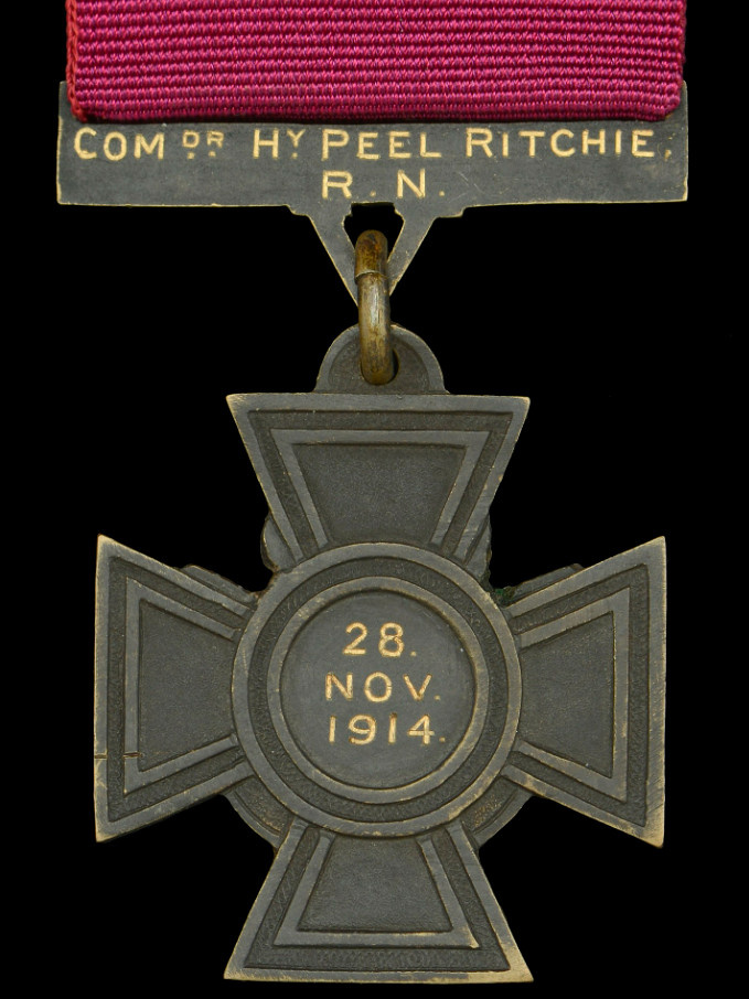 La prima Victoria Cross navale della prima guerra mondiale viene ...