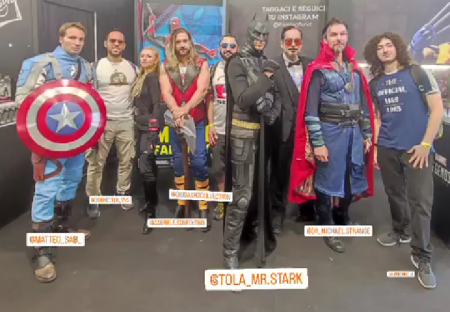 Tony Stark & Friends @ Lucca Comics & Games 2022