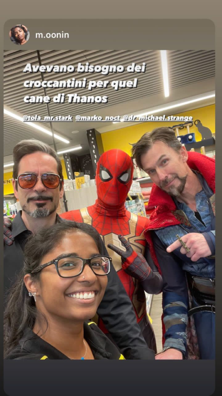 Tony Stark, Doctor Strange & Spiderman @ Parco Terminal Nord