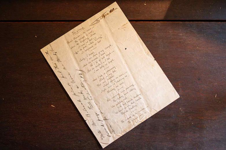 All'asta per 600mila dollari il manoscritto della poesia "For Annie" di ...