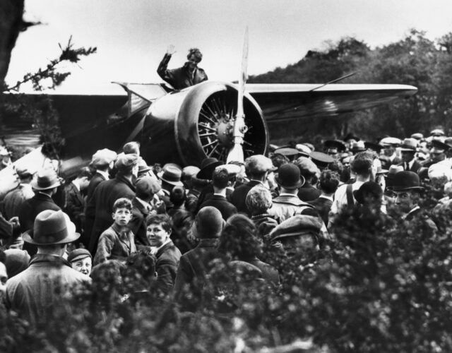 Oggi nella storia: 21 maggio 1932-Amelia Earhart diventa la prima donna ...