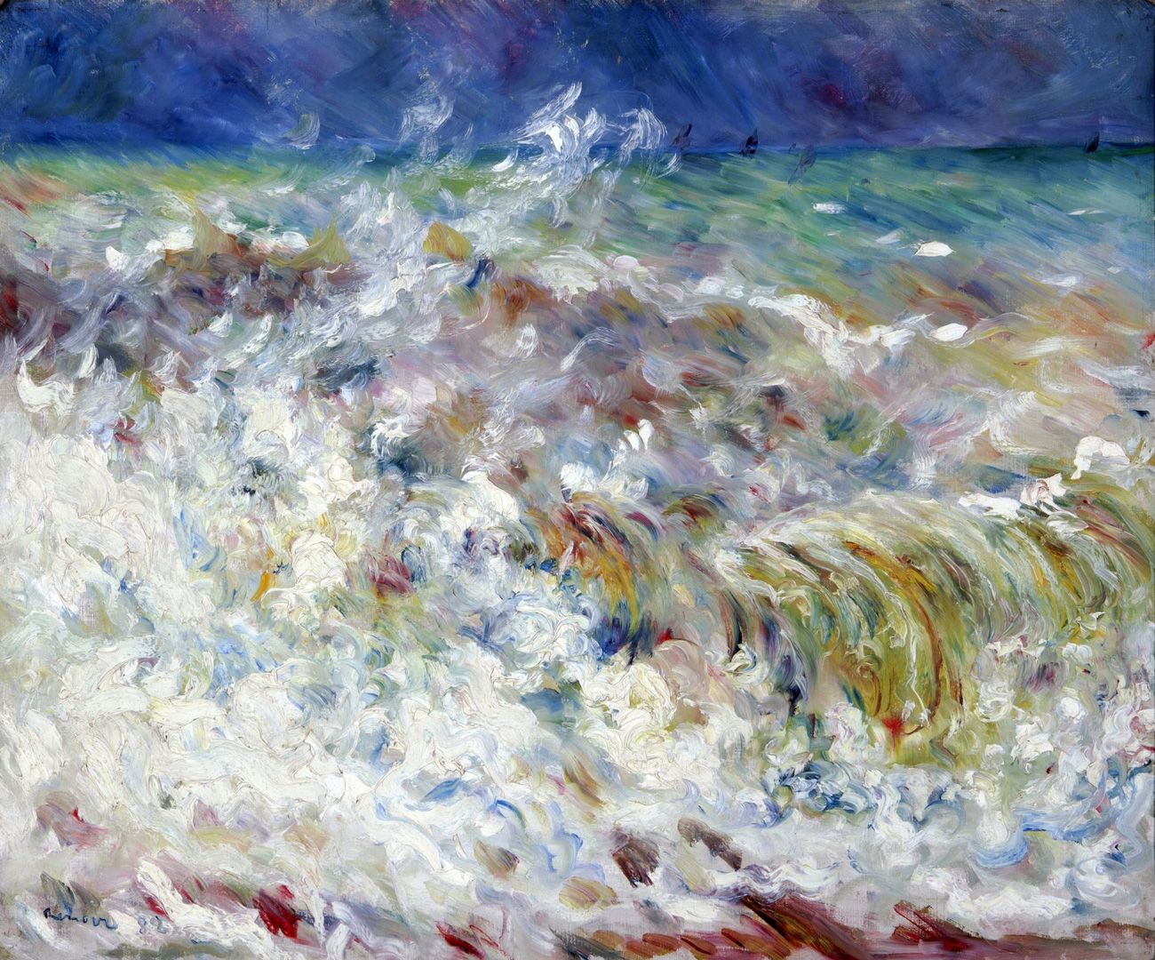 PIERRE AUGUST RENOIR - The Wave