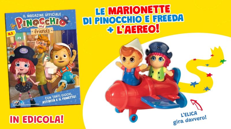 Pinocchio and Friends Magazine N.3