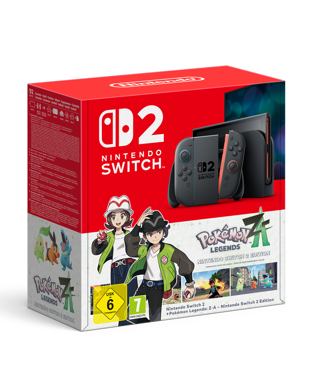 Annunciato il bundle Nintendo Switch 2 con Leggende Pokémon Z-A