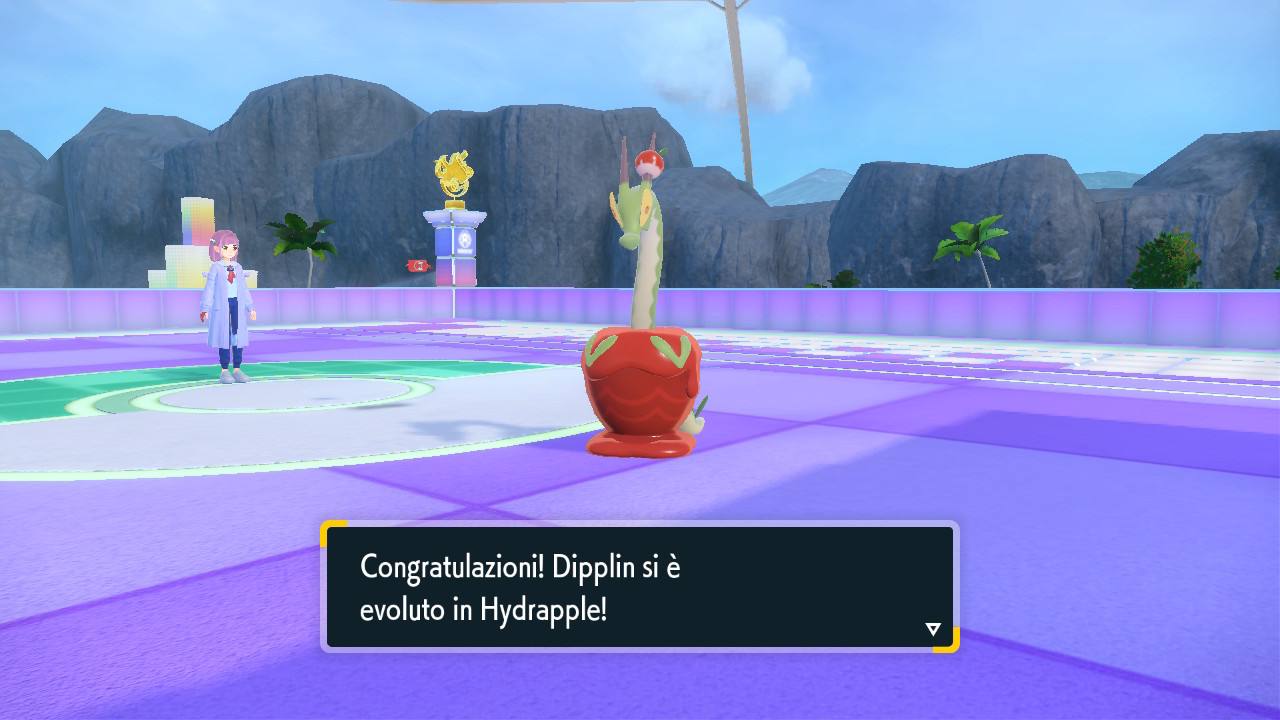 Guida Come far evolvere Dipplin in Hydrapple Il disco indaco di Pokémon ...