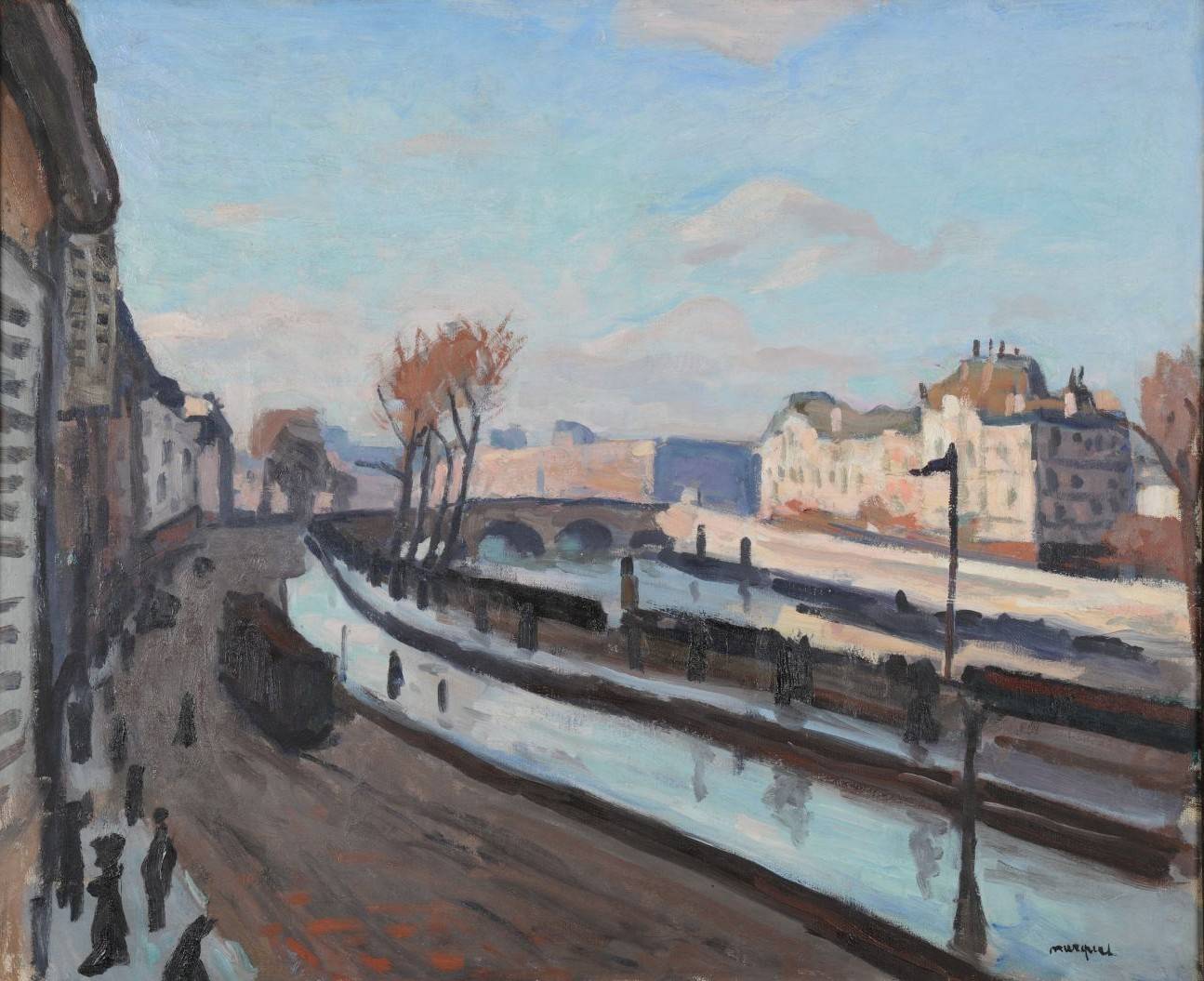 LE QUAI DES GRANDS AUGUSTINS - Albert Marquet